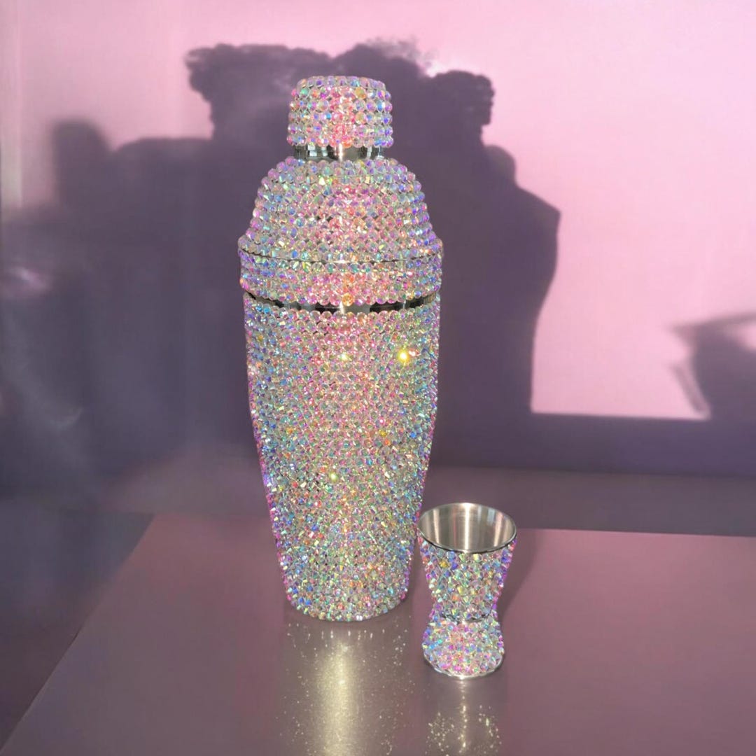 Custom Bling Cocktail Shaker Set - Etsy