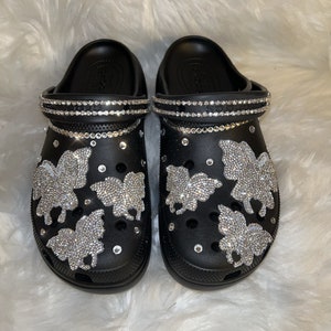 Extra Butterfly Theme Crocs - Etsy