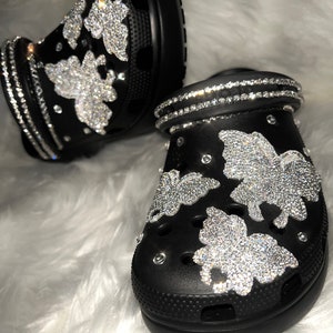Extra Butterfly Theme Crocs - Etsy