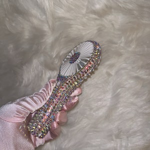 Bedazzled Handheld Fan - Etsy