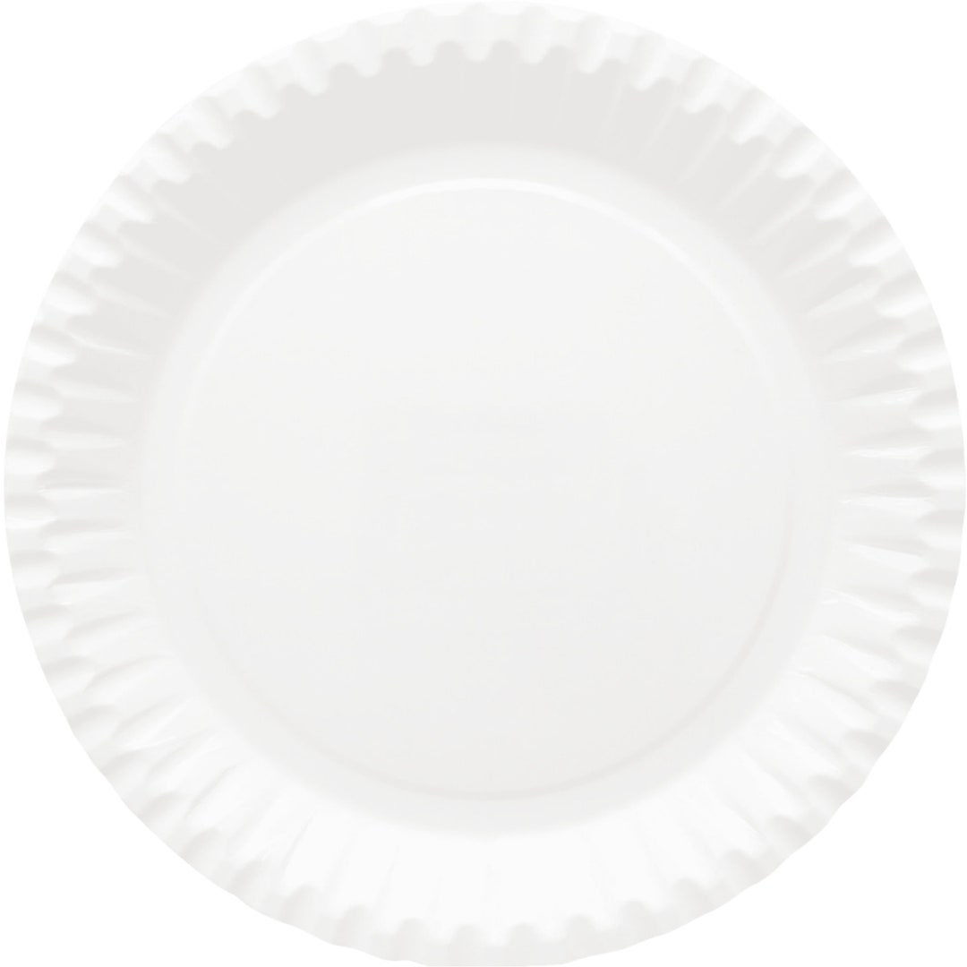 Disposable White Paper Plates Plain Party Plates Catering Supplies ...