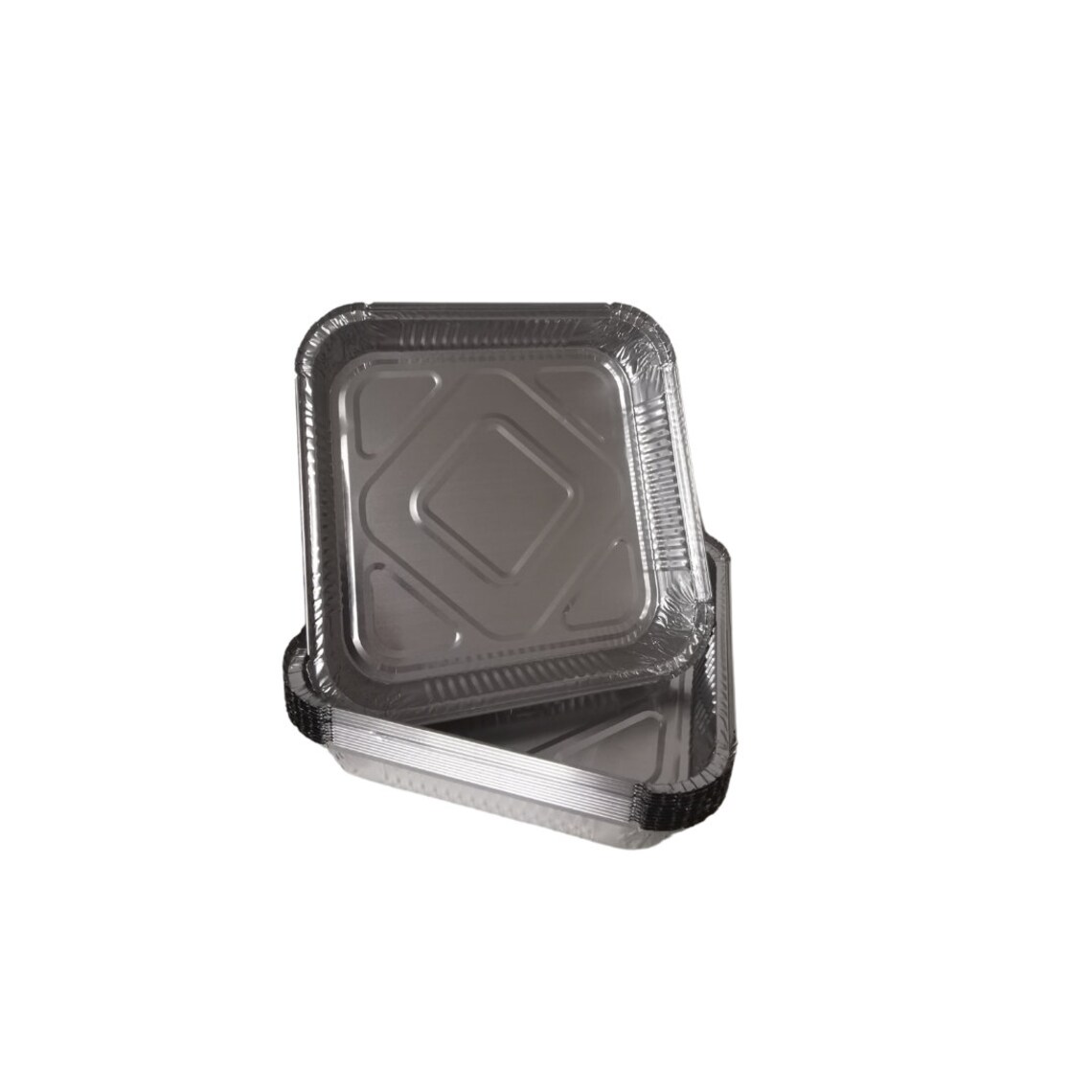 Foil 9x9 Shallow Containers with Lids Aluminium Disposable | Etsy