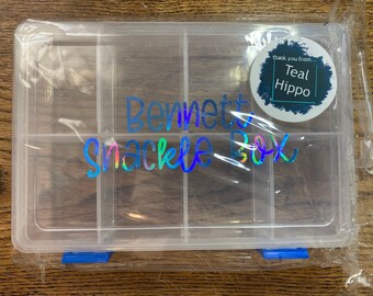Snackle Tackle Box - Etsy