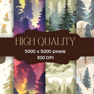 Bigfoot Digital Paper COMMERICAL USE 39 PNG Instant Download Big Foot ...