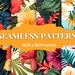 Tropical Paradise Digital Papers COMMERICAL USE Instant Download ...