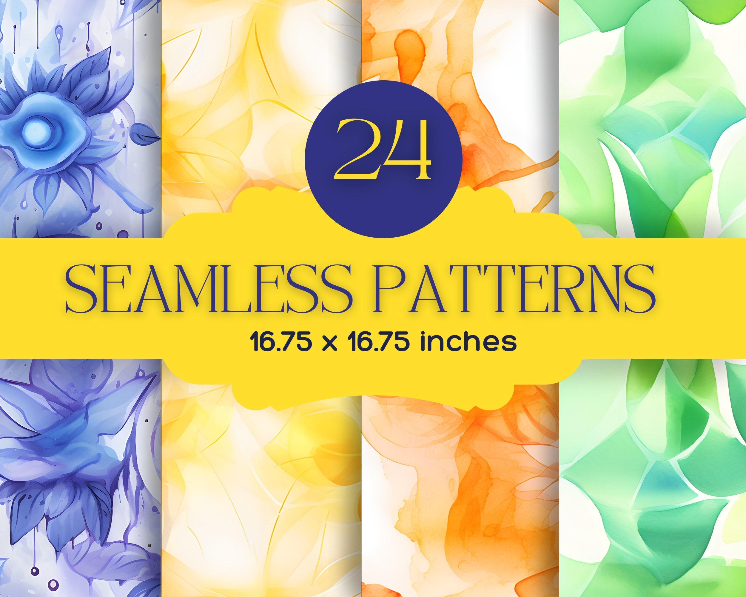 Watercolor Chakra Bundle Digital Papers and Clipart COMMERICAL - Etsy