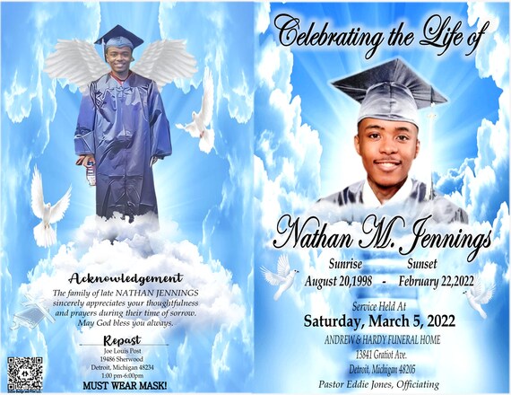 Custom Obituary Design and Print | Etsy