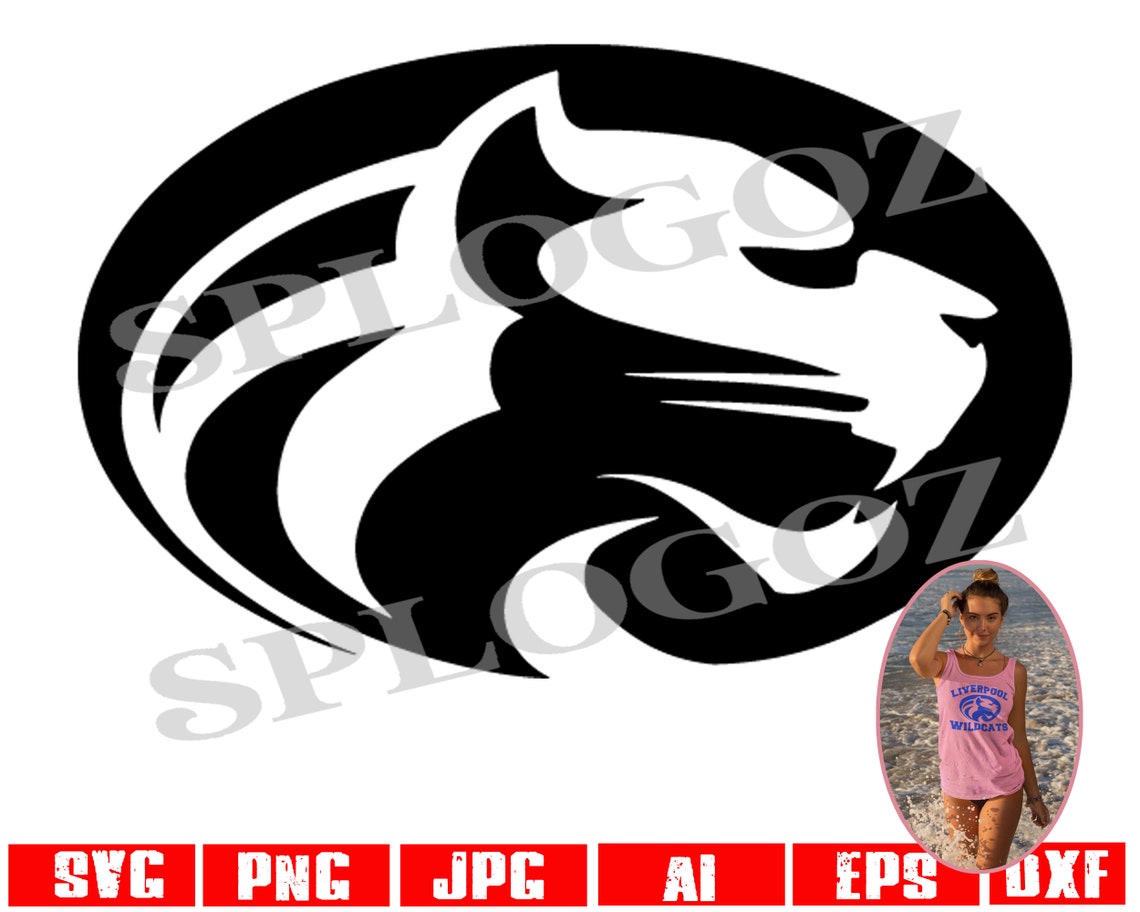 Wildcat Svg Mascot Cut File, Cricut,cameo,sizzix,pazzles,decal,stencil ...