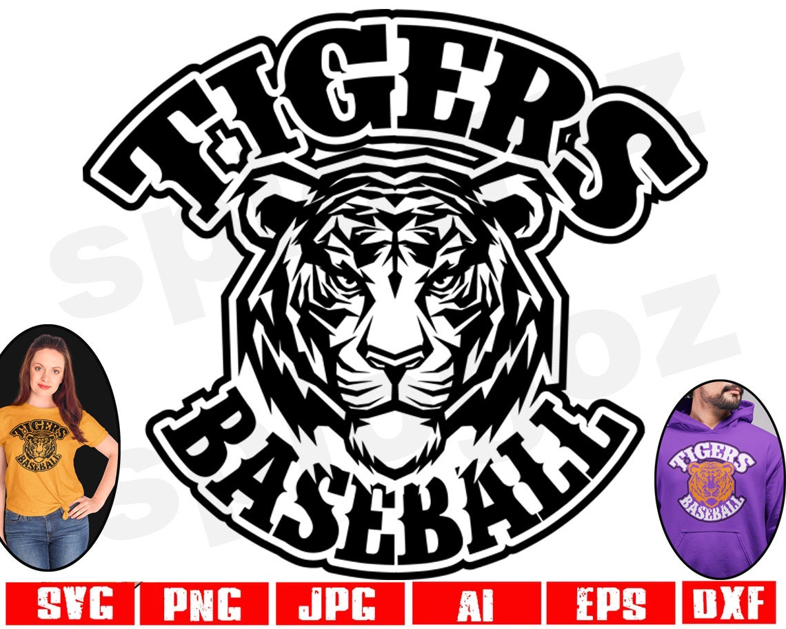 Tigres béisbol svg Tigre béisbol svg Tigres béisbol png Tigres - Etsy ...