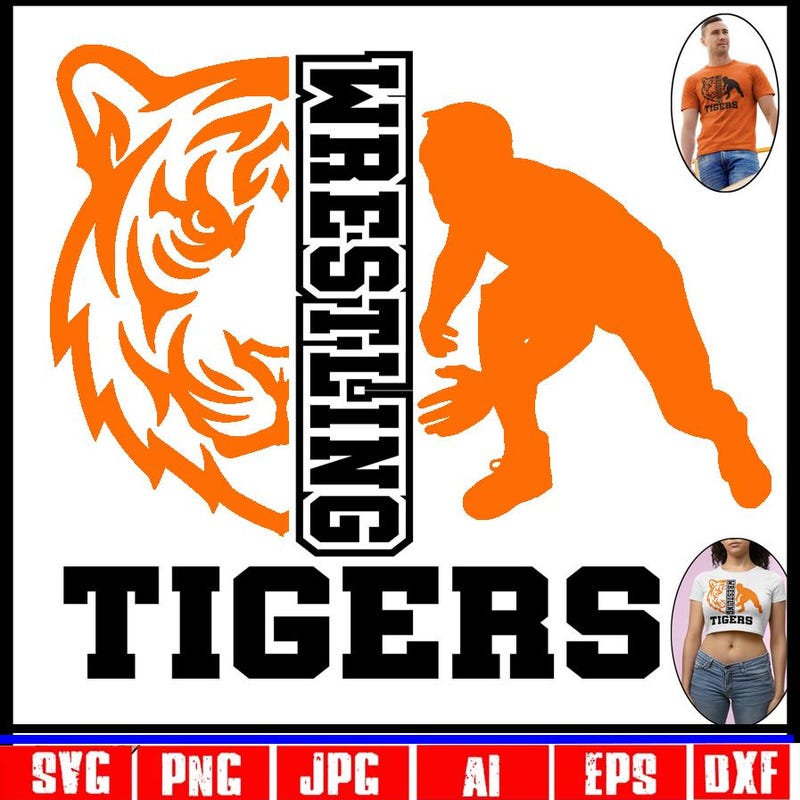 Wrestling School Logo Png - Etsy