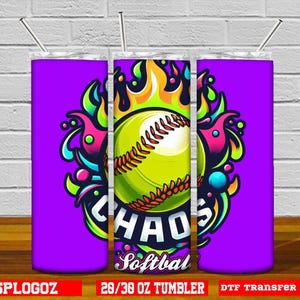 Chaos Softball Png, Chaos Softball Logo, Custom Sublimation Png, Chaos ...