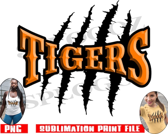Tigers Sublimation Design Tiger Sublimation Png Sports - Etsy