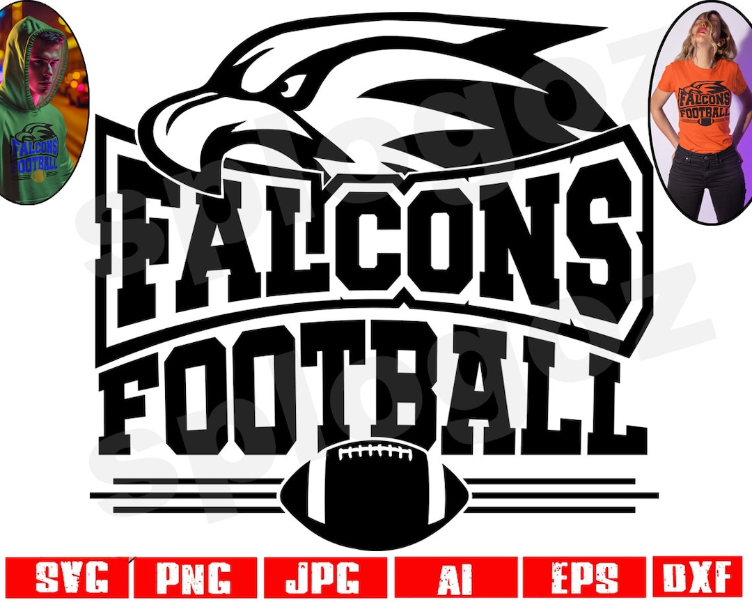 Falcons Football Svg Falcon Football Svg Falcons Football Png Falcons ...