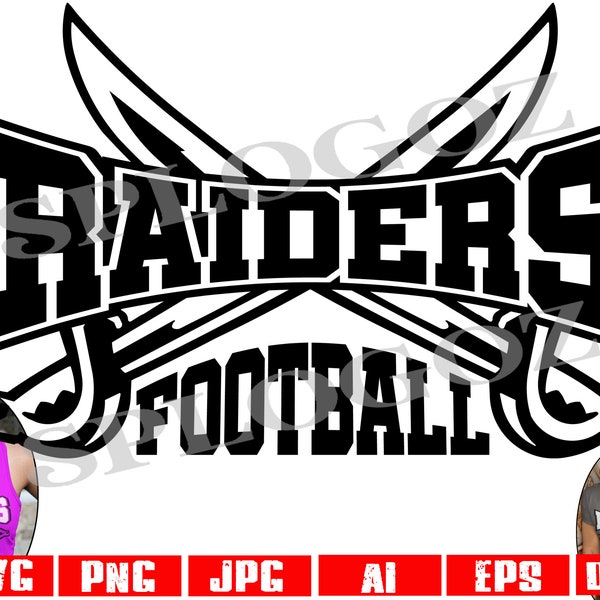 Raiders Svg - Etsy
