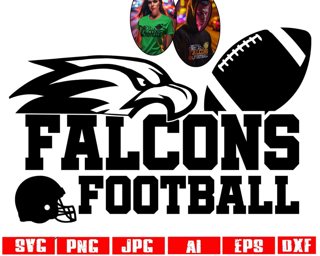 Falcons Football Svg Falcon Football Svg Falcons Football Png Falcons ...