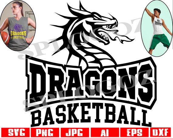 Dragons Basketball Svg Dragon Basketball Svg Dragons Svg - Etsy