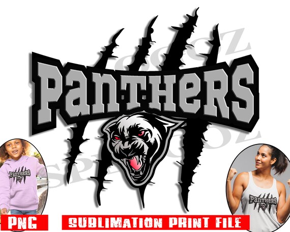Panthers Sublimation Design Panthers Sublimation Png Sports - Etsy