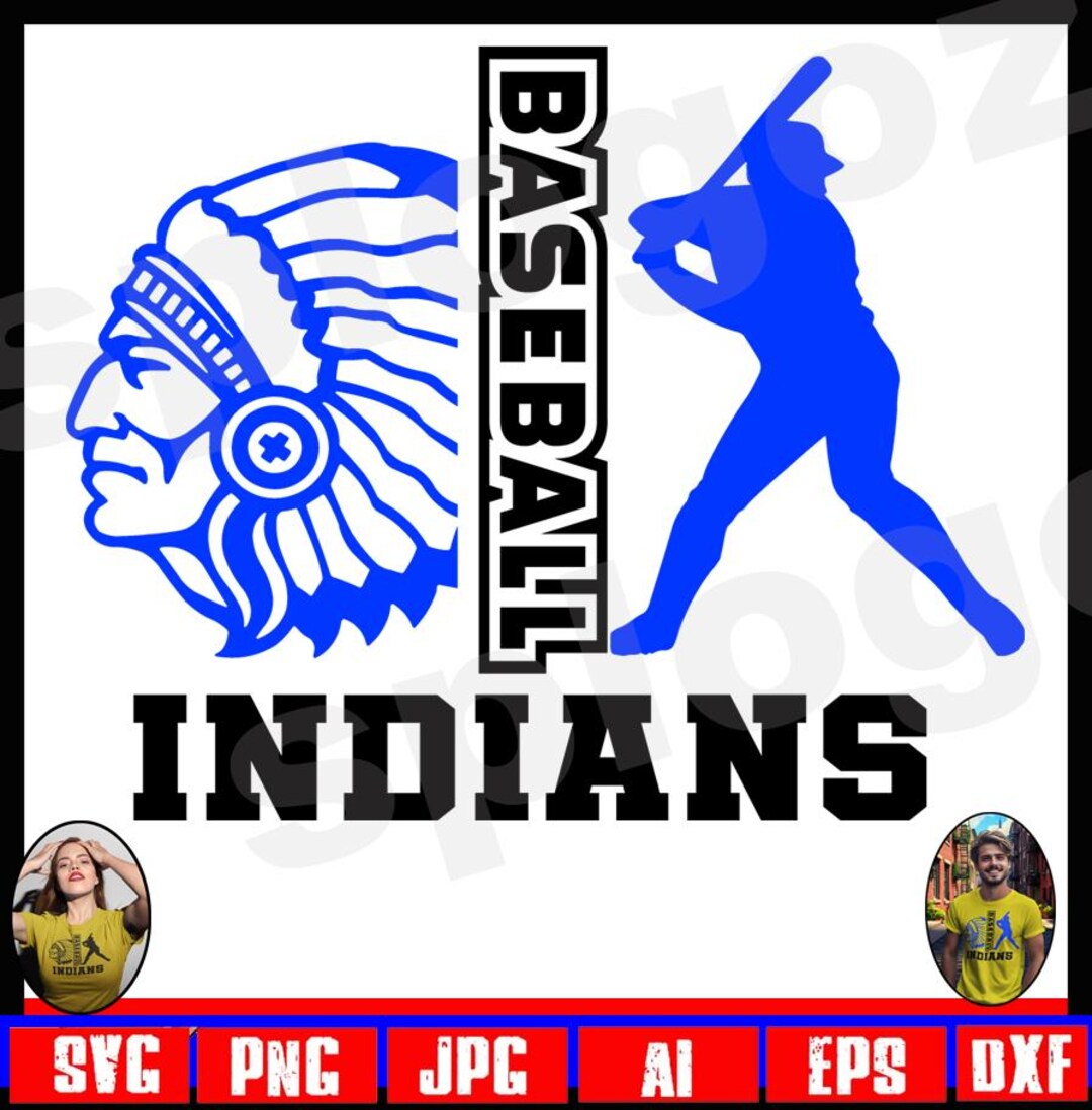 Indians Baseball Svg, Indian Svg, Indians Mascot Png, Indians Png ...
