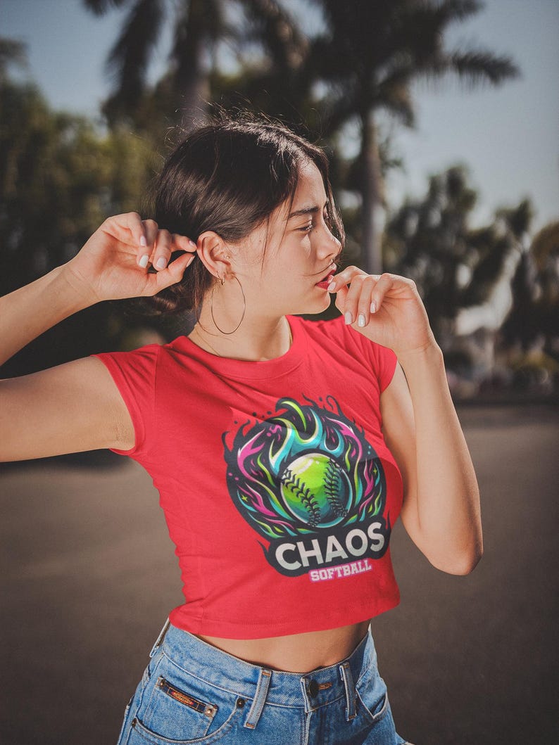 Chaos Softball Png, Chaos Custom Softball Logo, Sublimation Png, Chaos ...