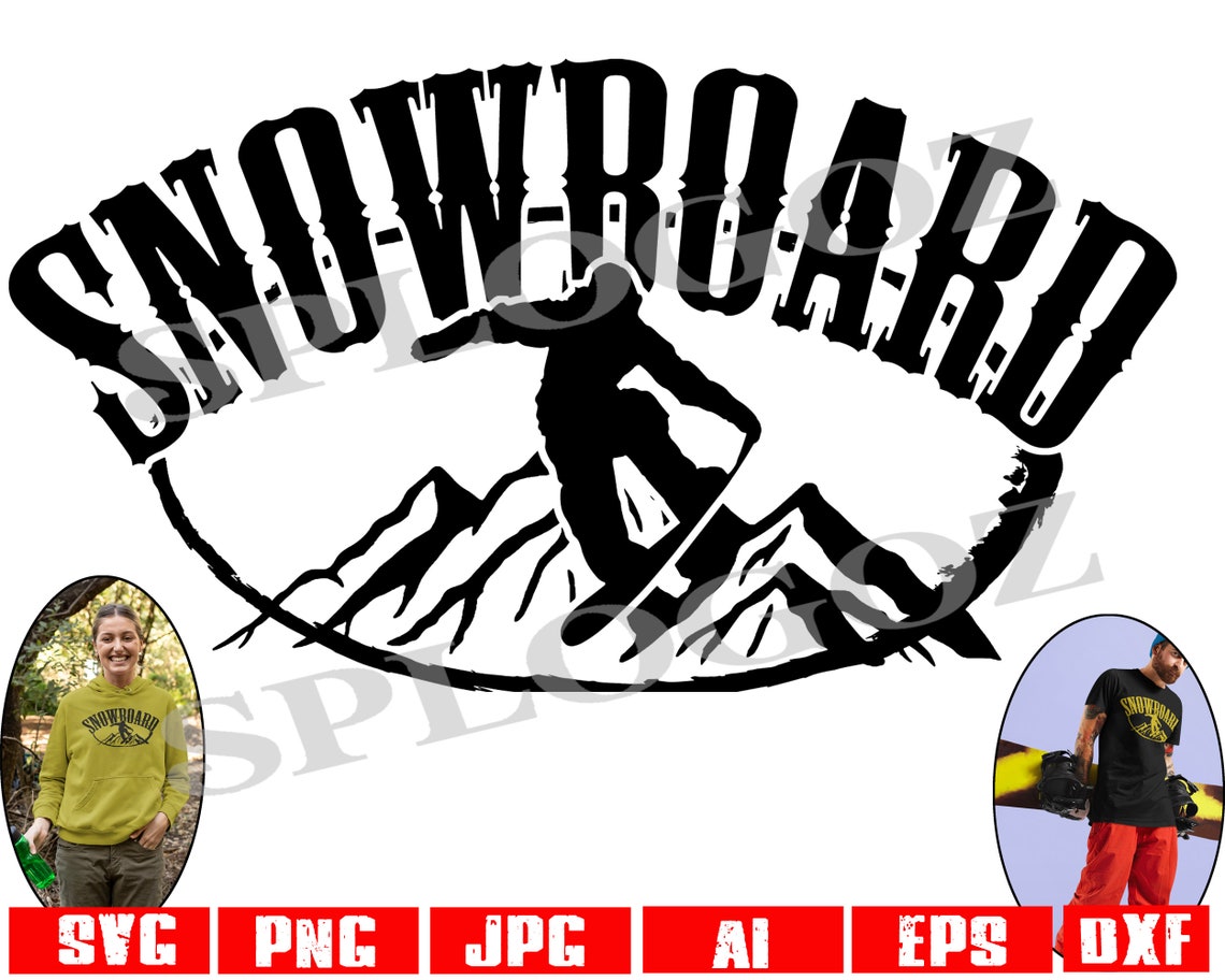 Snowboard Svg Snowboarding Svg File Snowboarder Svg - Etsy
