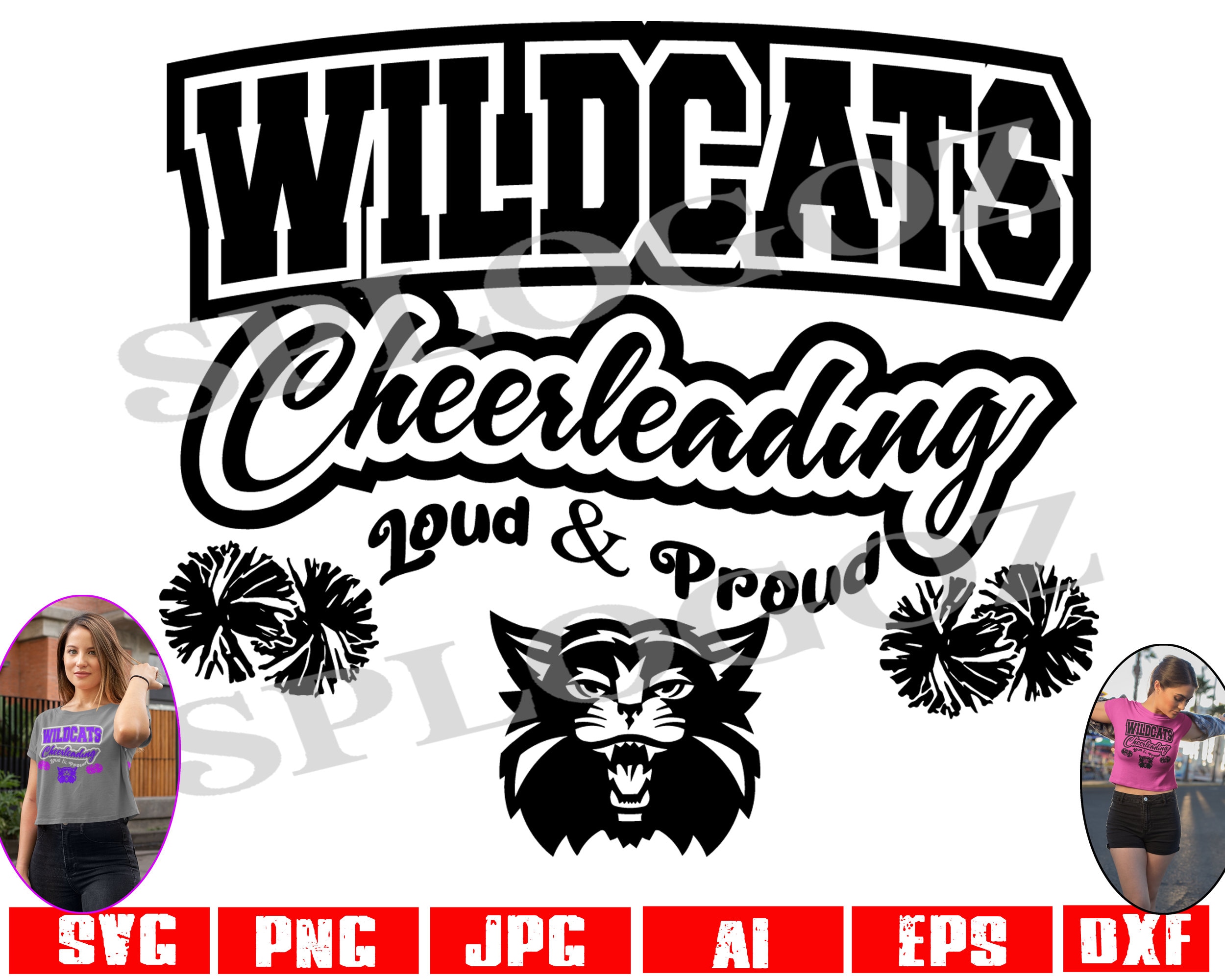 Wildcats Svg Wildcat Svg Wildcats Cheerleading Svg Wildcat - Etsy