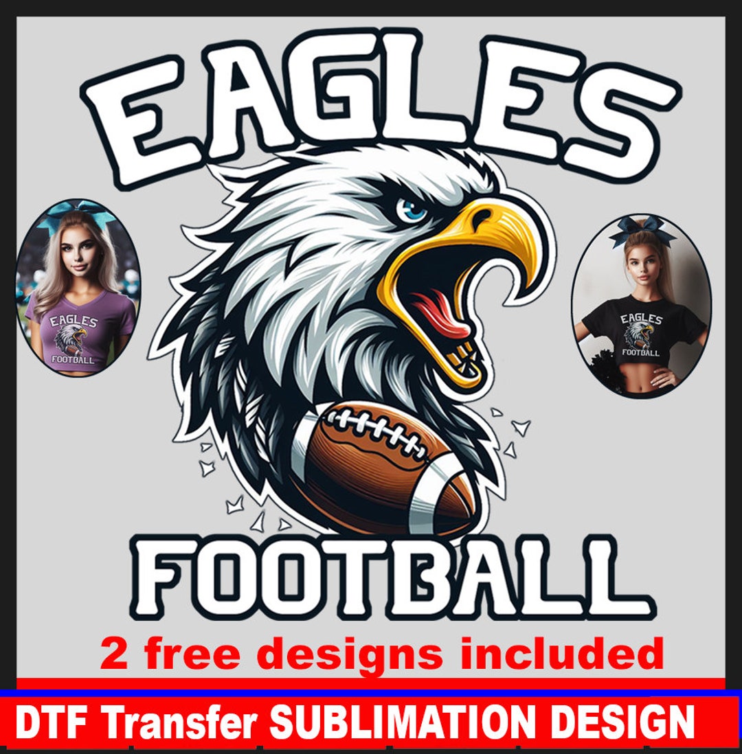 Eagles Football Png, Eagles PNG, Sublimation Png, Eagles Sublimation ...
