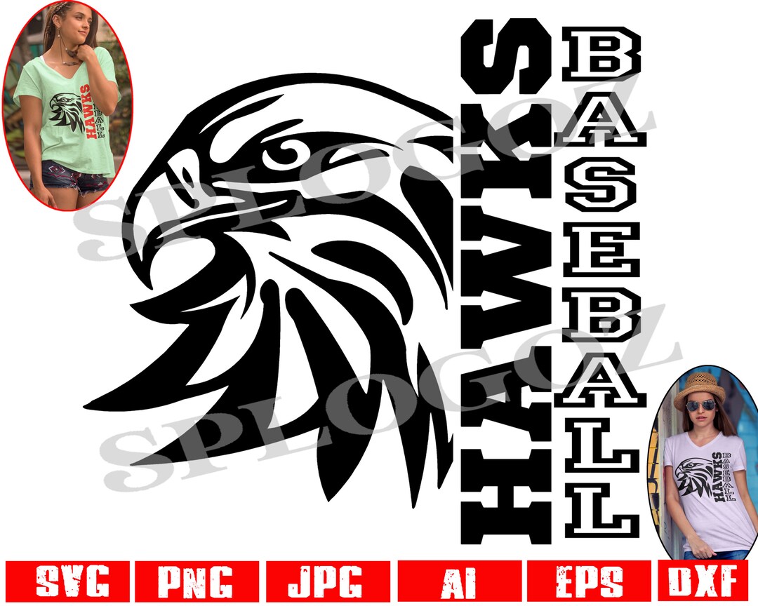 Hawks Baseball Svg, Hawk Baseball Svg, Hawk Svg, Hawks Svg,digital ...