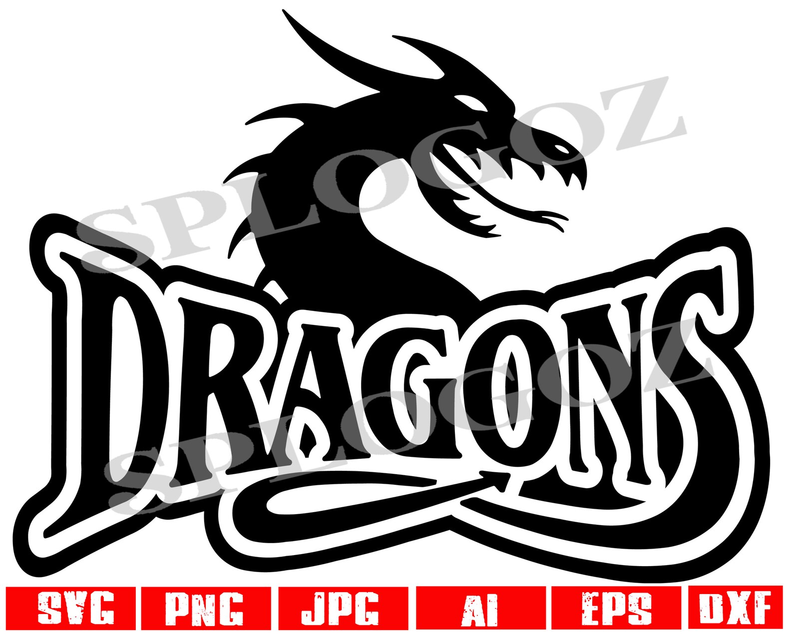 Dragons Svg Dragon Svg Dragons Mascot Svg Dragons Png - Etsy