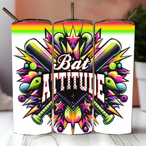 Bat Attitude Softball Png, Bat Attitude Custom Softball Logo ...