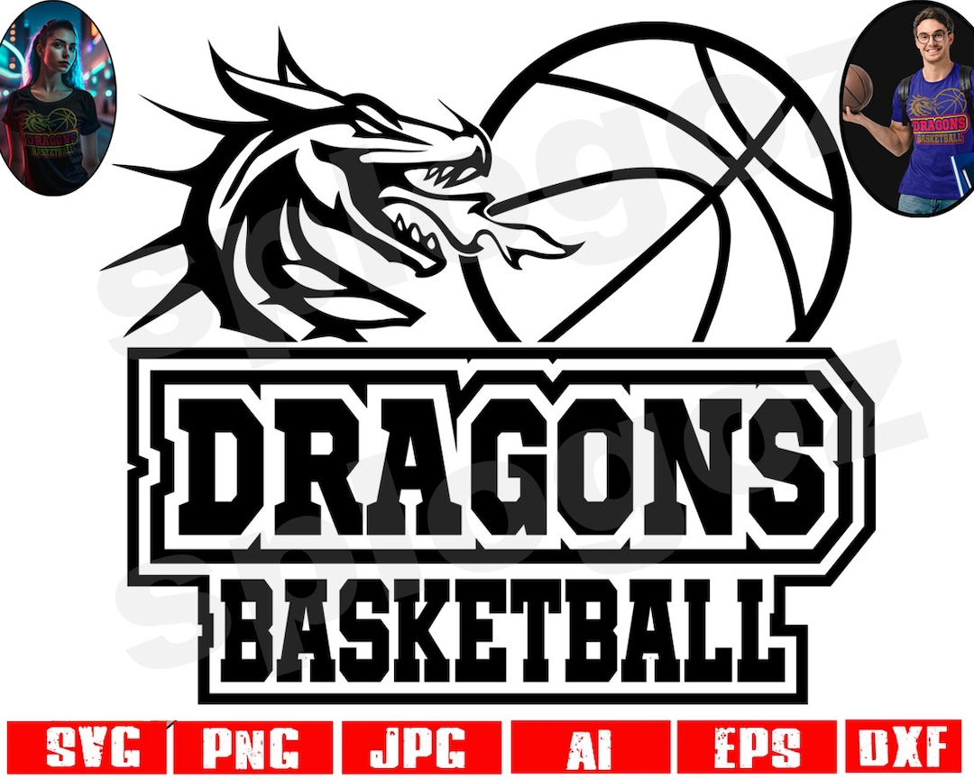 Dragons Basketball Svg Dragon Basketball Svg Dragons Basketball Png ...