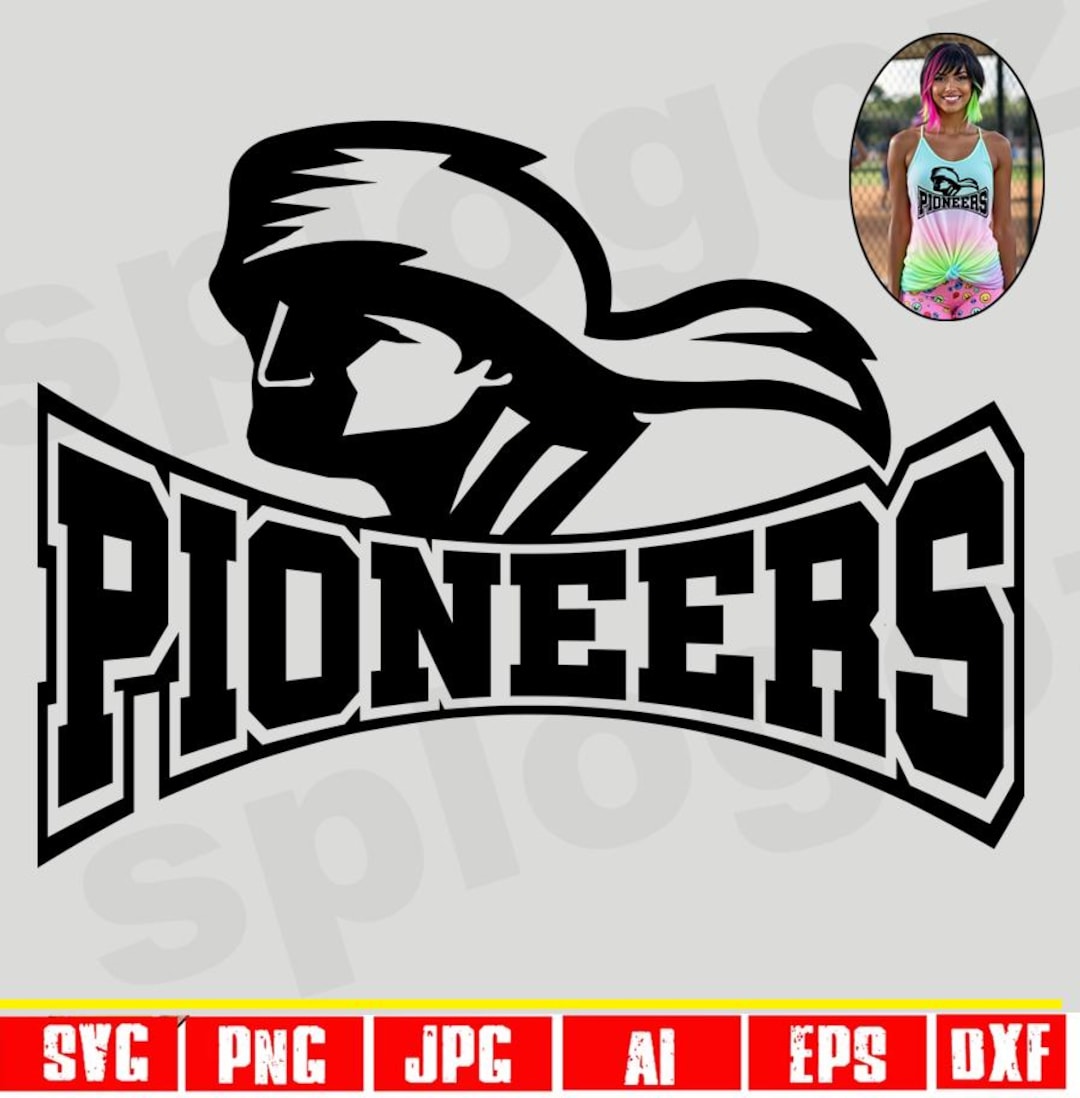 Pioneers Svg, Pioneer Svg, Pioneers Png, Pioneers School Logo ...