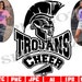 Trojans Cheerleading Svg. Trojan Cheerleading Svg, Trojans Cheer Svg ...