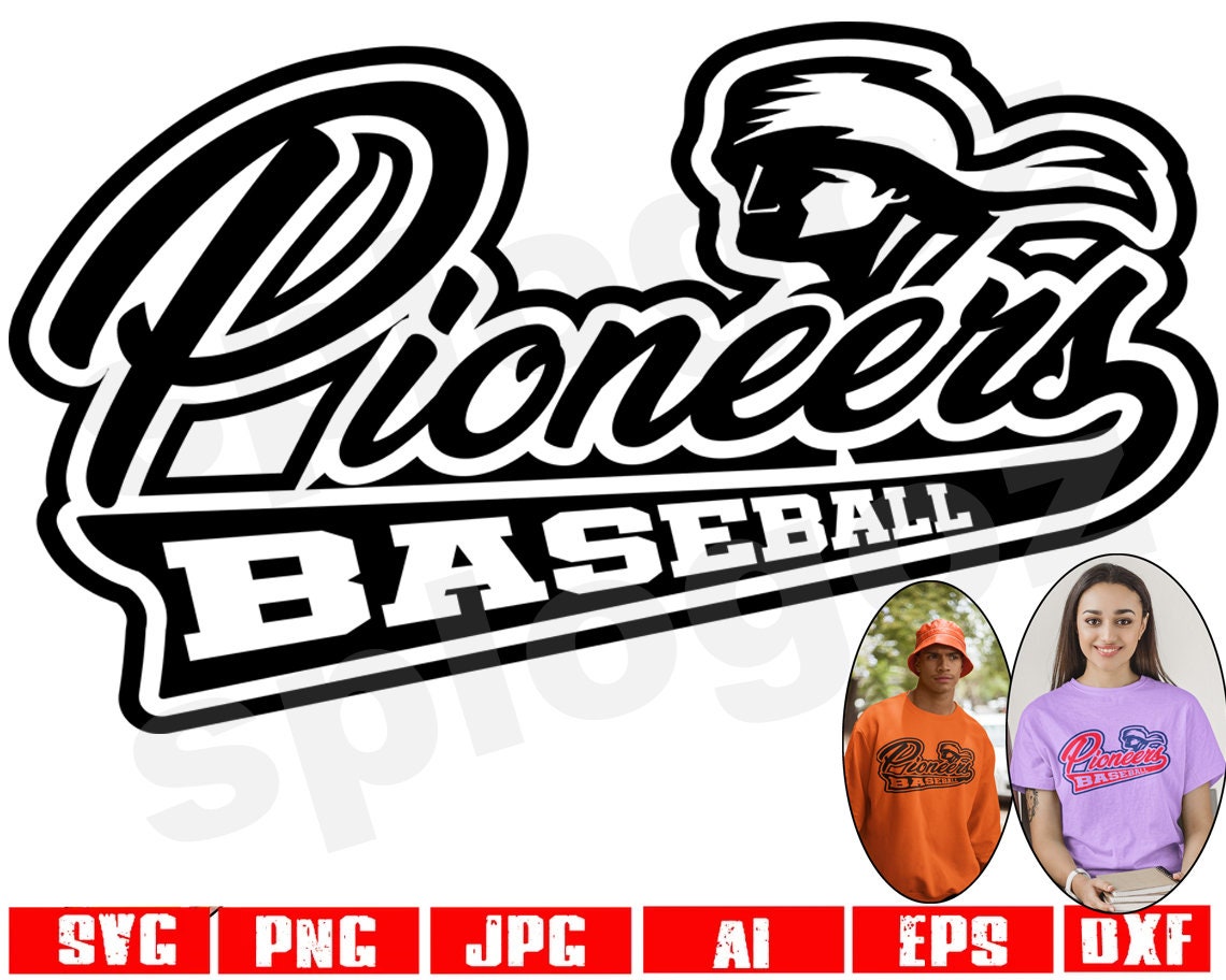 Pioneers Baseball Svg Pioneer Baseball Svg Pioneers Svg - Etsy