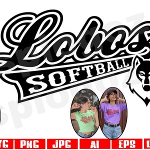 Lobos Softball Svg, Lobo Softball Svg, Lobos Softball Png, Lobos Svg ...