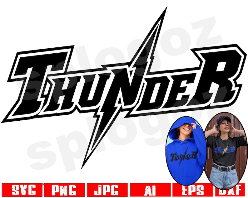 Thunder Svg, School Svg, Thunder Png, Mascot Svg, Thunder Mom Svg ...