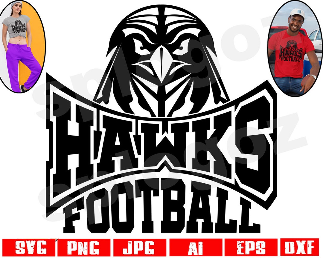 Hawks Football Svg Hawk Football Svg Hawks Football Png Hawks Svg Hawk ...