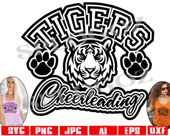 Tigers Cheerleading Svg Tiger Cheer Svg Tiger Cheerleading - Etsy Finland