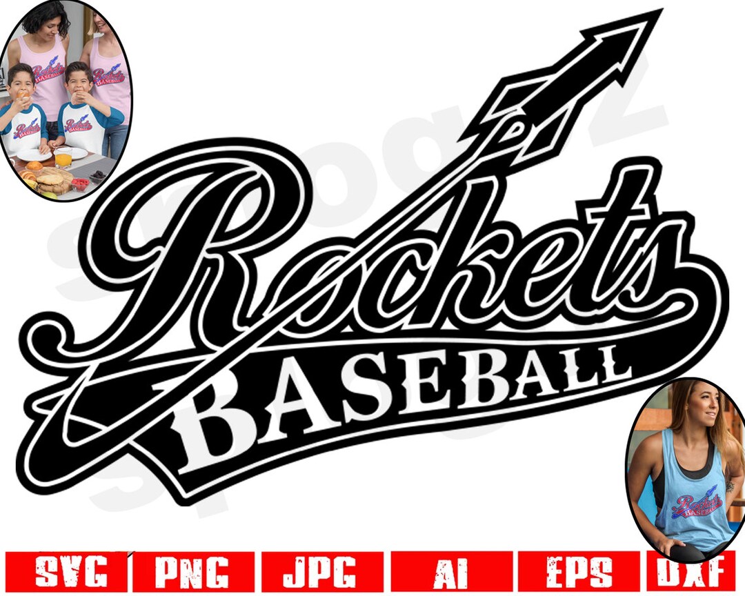 Rockets Baseball Svg, Rocket Baseball Svg, Rockets Svg, Rocket Svg ...