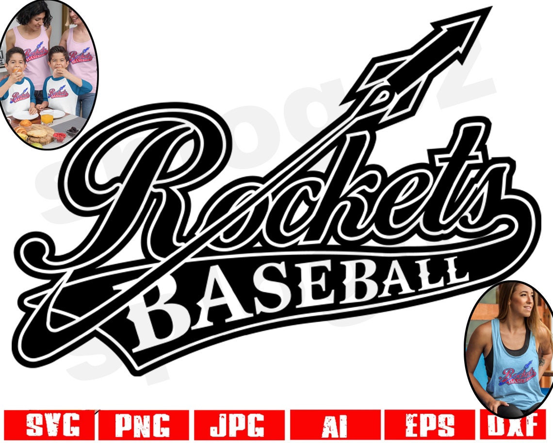 Rockets Baseball Svg Rocket Baseball Svg Rockets Svg Rocket - Etsy