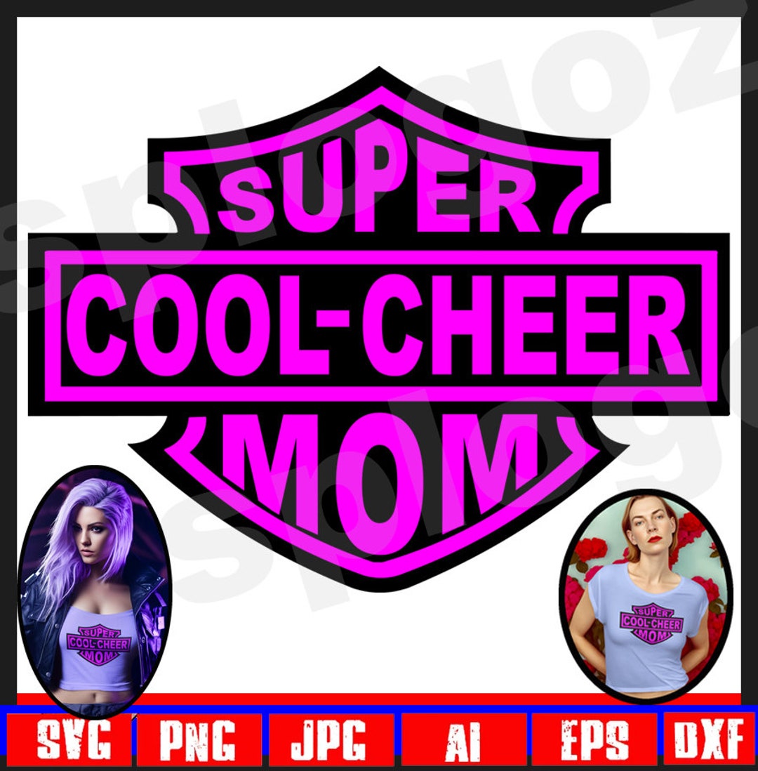 Cheer Mom Svg Cheer Mom Png Cheer Mom Design Cheerleading Mom Svg ...