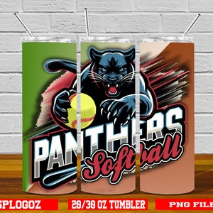 Panther Softball Png. Panthers Sublimation Design, Panthers PNG, T ...