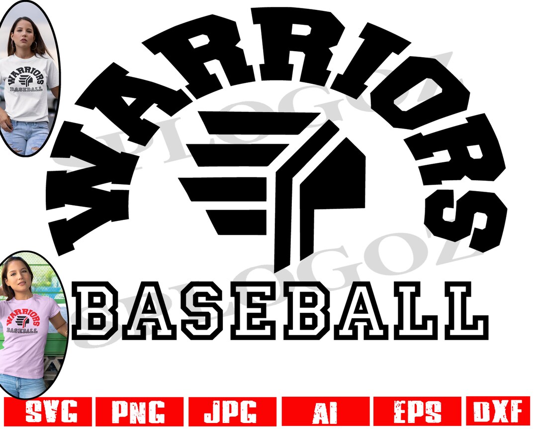 Warriors Baseball Svg, Warriors Baseball Svg, Warriors Svg, Warrior Svg ...