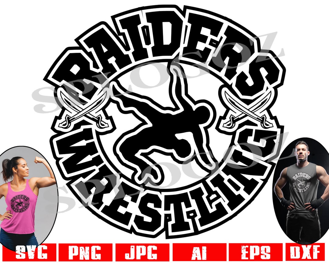 Raiders Wrestling Svg, Raider Wrestling Svg, Raiders Svg, Raider Svg ...