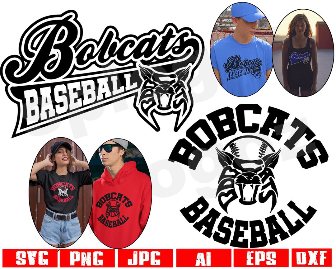 Bobcats Baseball Svg, Bobcat Baseball Svg, Bobcat Svg, Bobcats Svg ...