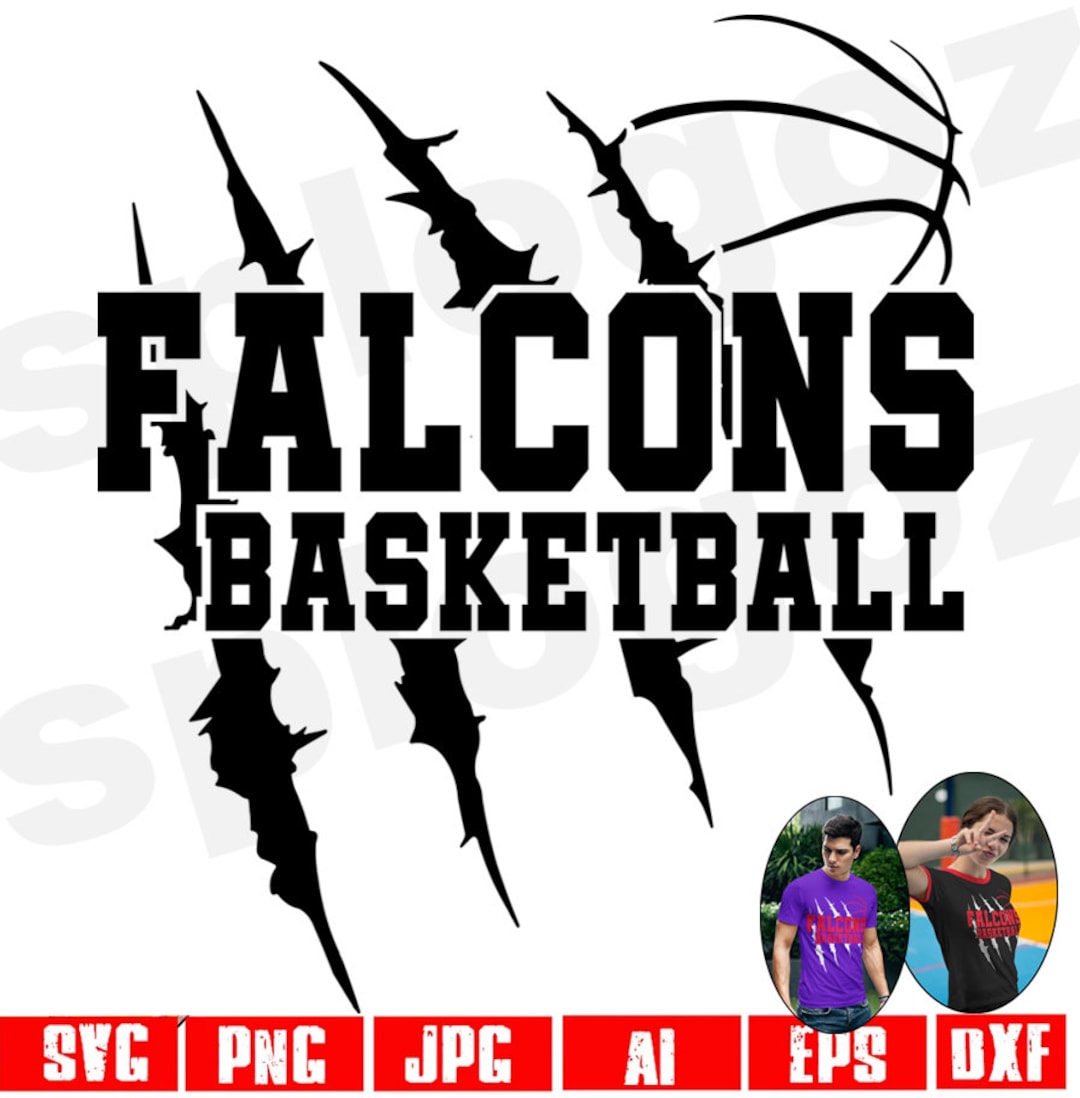 Falcons Basketball Svg, Falcon Basketball Svg, Falcons Basketball Png ...