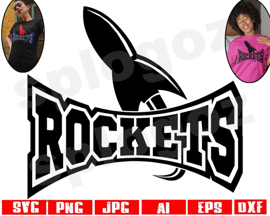 Rockets Svg, Rocket Svg, Rockets Png, Rockets Mascot Svg, Rockets ...