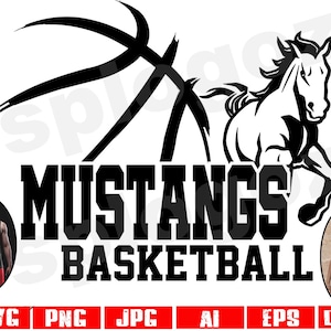 Mustangs Basketball Svg Mustang Basketball Svg Mustangs Basketball Png ...