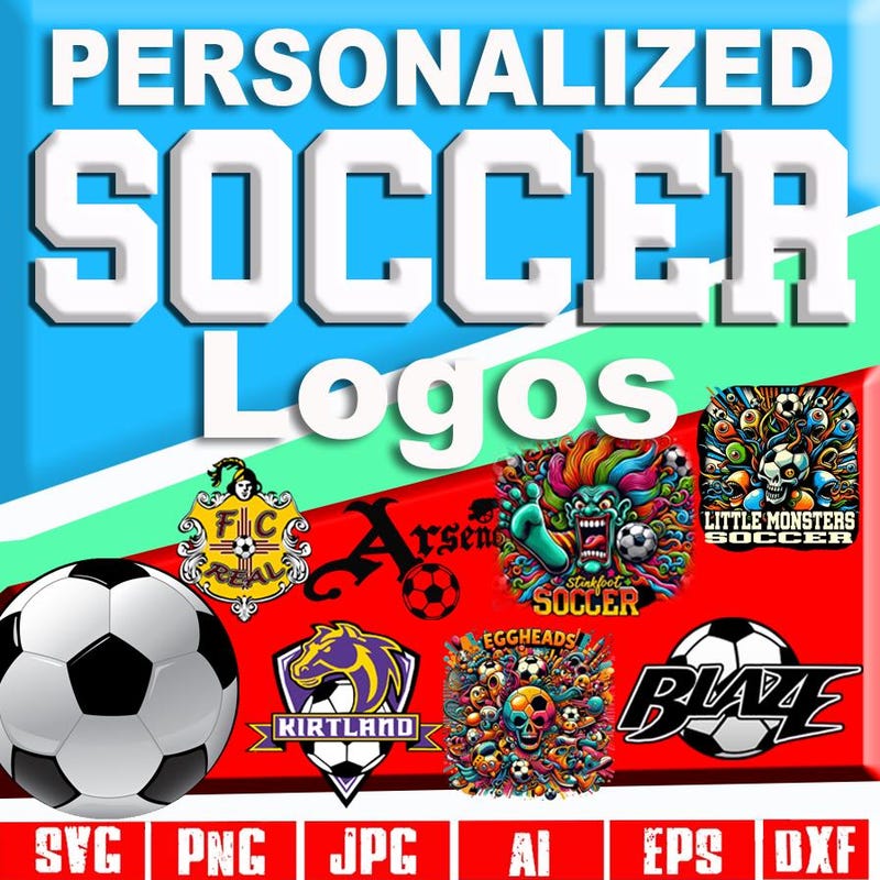 Soccer Teams Logos - Etsy
