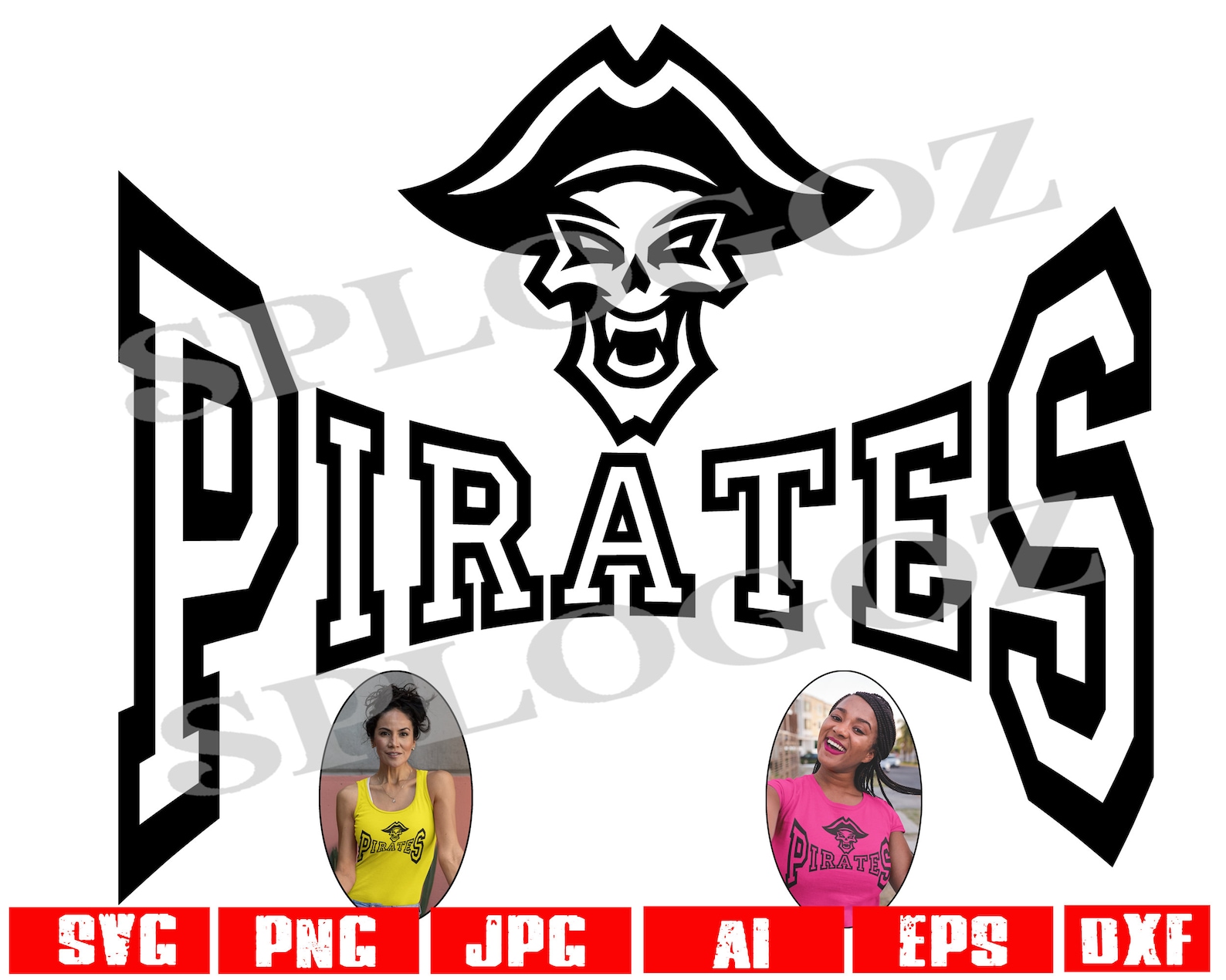 Pirates Svg Pirate Svg Pirates Mascot Png Pirates Logo Svg - Etsy