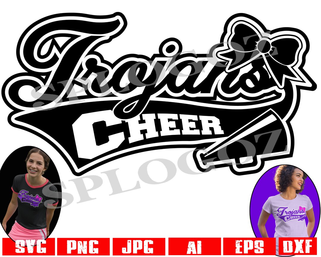 Trojans Cheer Svg. Trojan Cheerleading Svg, Trojans Cheerleading Svg ...